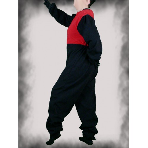Langer Strampler *Zweifarbig* Fleece